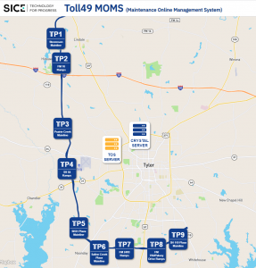 SICE successfully delivers the new Free-Flow toll systems on Toll 49 in ...